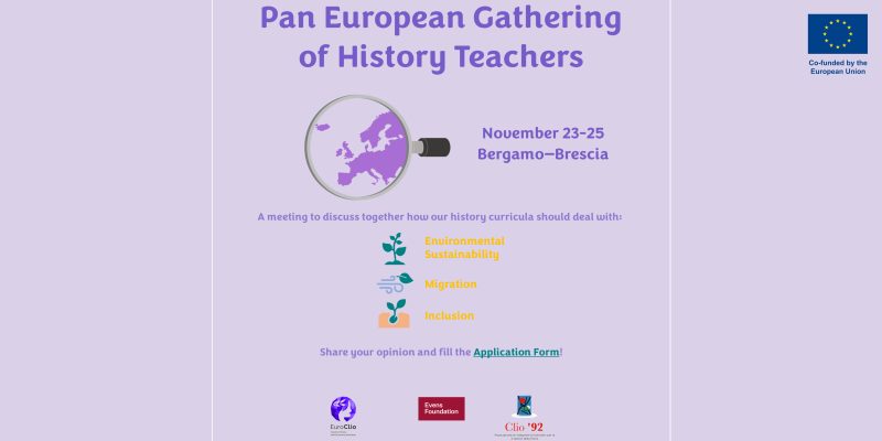 Pan-European Gathering of History Teachers – EuroClio – Inspiring ...