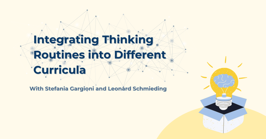 Integrating Thinking Routines into Different Curricula – EuroClio ...